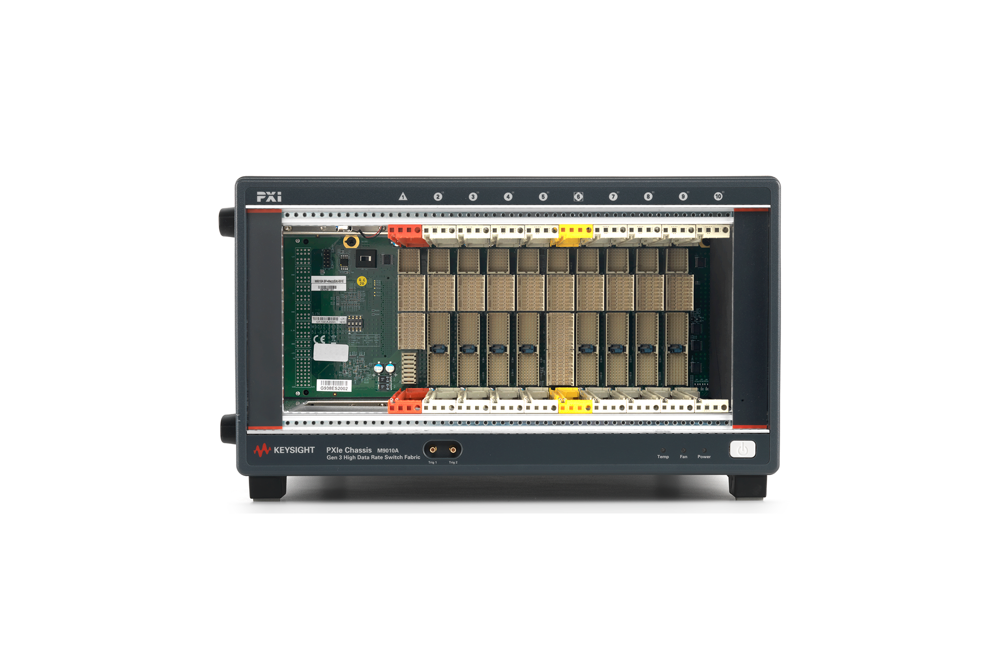 M9010A PXIe Chassis: 10-slot, 3U, 24 GB/s, Gen 3 | Keysight