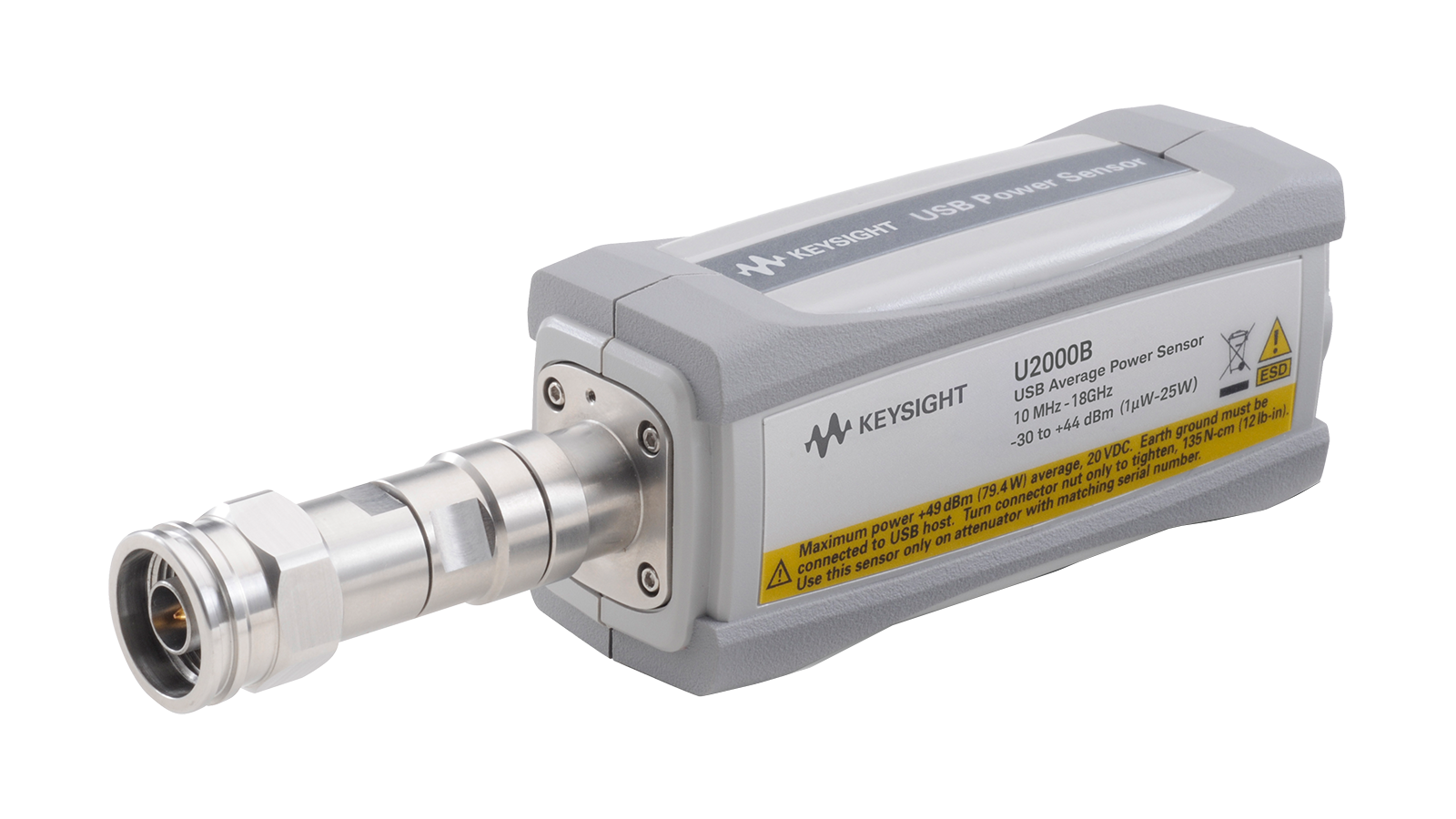 U2000B 10 MHz 至 18 GHz USB 功率传感器 | Keysight