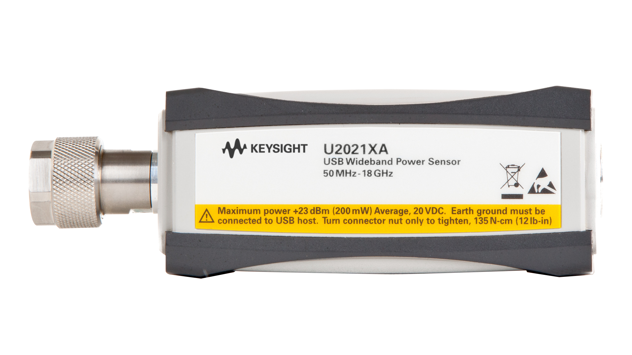 U2021XA 50 MHz 至 18 GHz USB 峰值和平均功率传感器 | Keysight