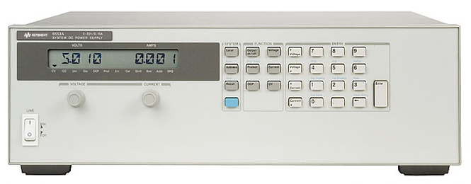 6654A 500 W系统电源，60V，9A [已淘汰] - 是德科技Keysight