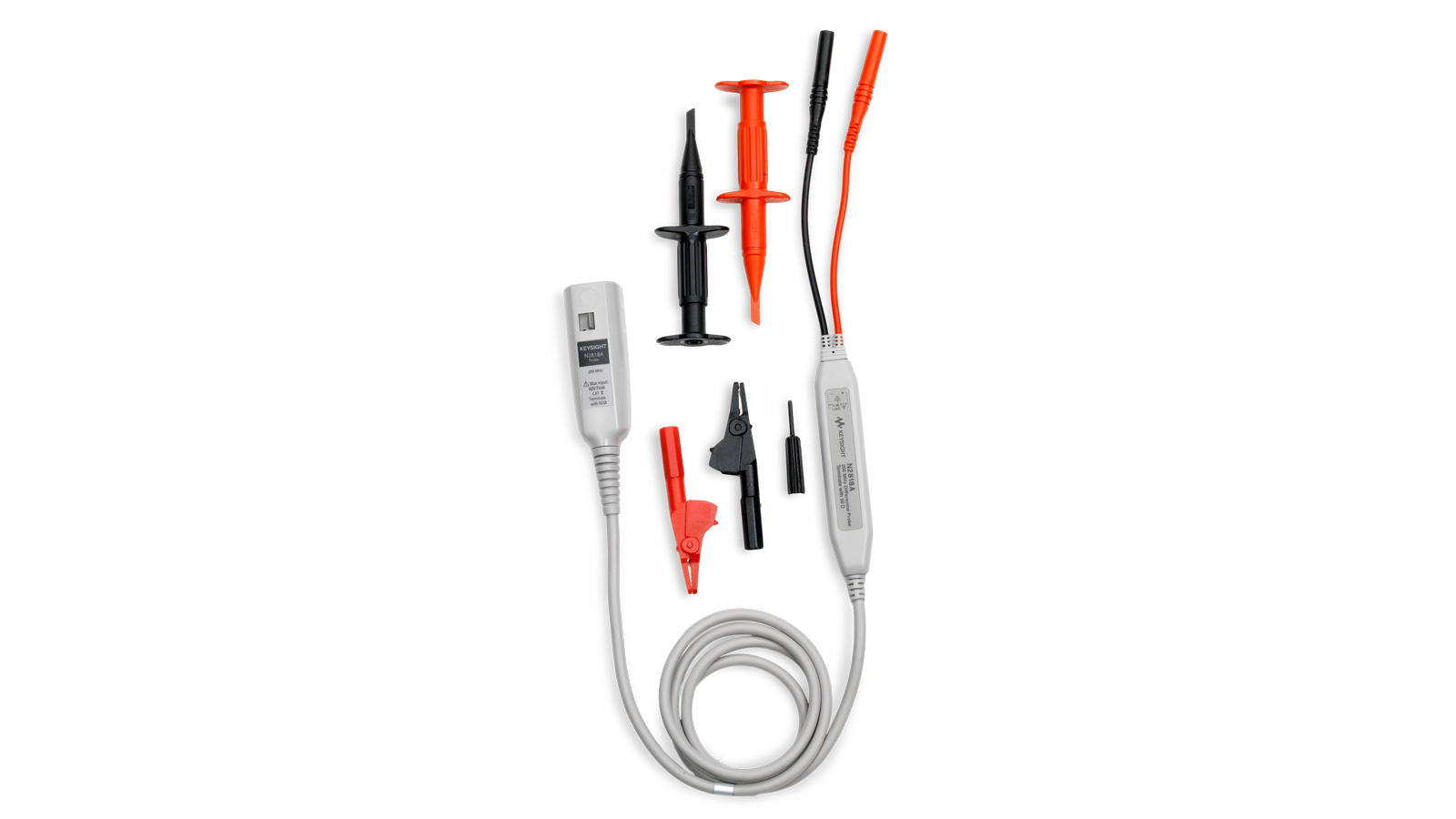 配有 AutoProbe 接口的 N2818A 差分探头，10:1，200 MHz [Discontinued] - 是德科技Keysight
