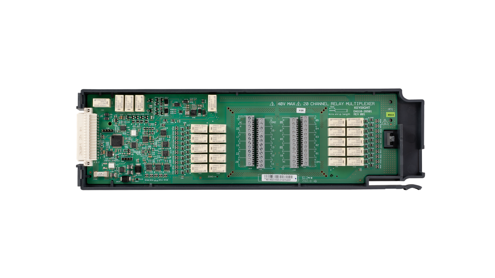 DAQM910A 20 Channel Low Voltage Multiplexer (2/4-wire) Module for ...