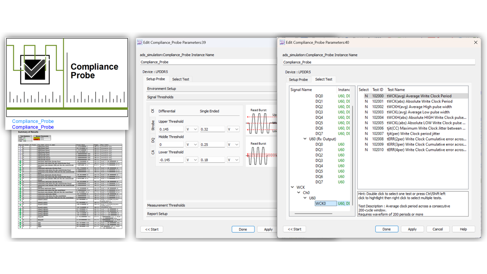 W3550E PathWave LPDDR5 Infiniium Compliance SimLite - 是德科技Keysight