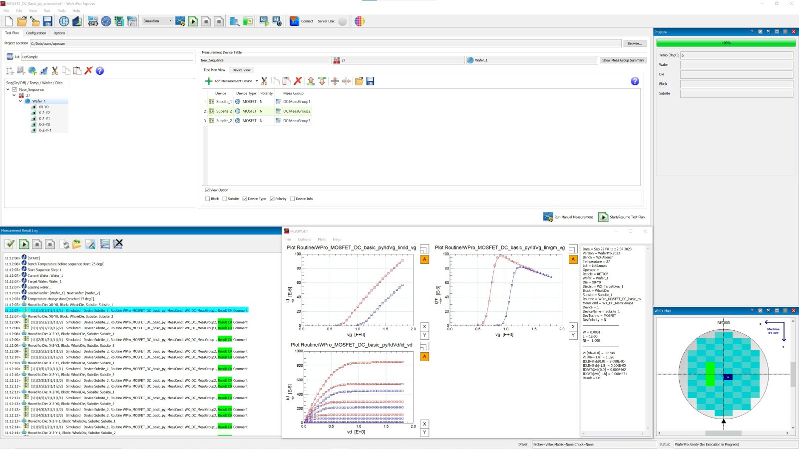 PathWave WaferPro 2023 Product Release | Keysight