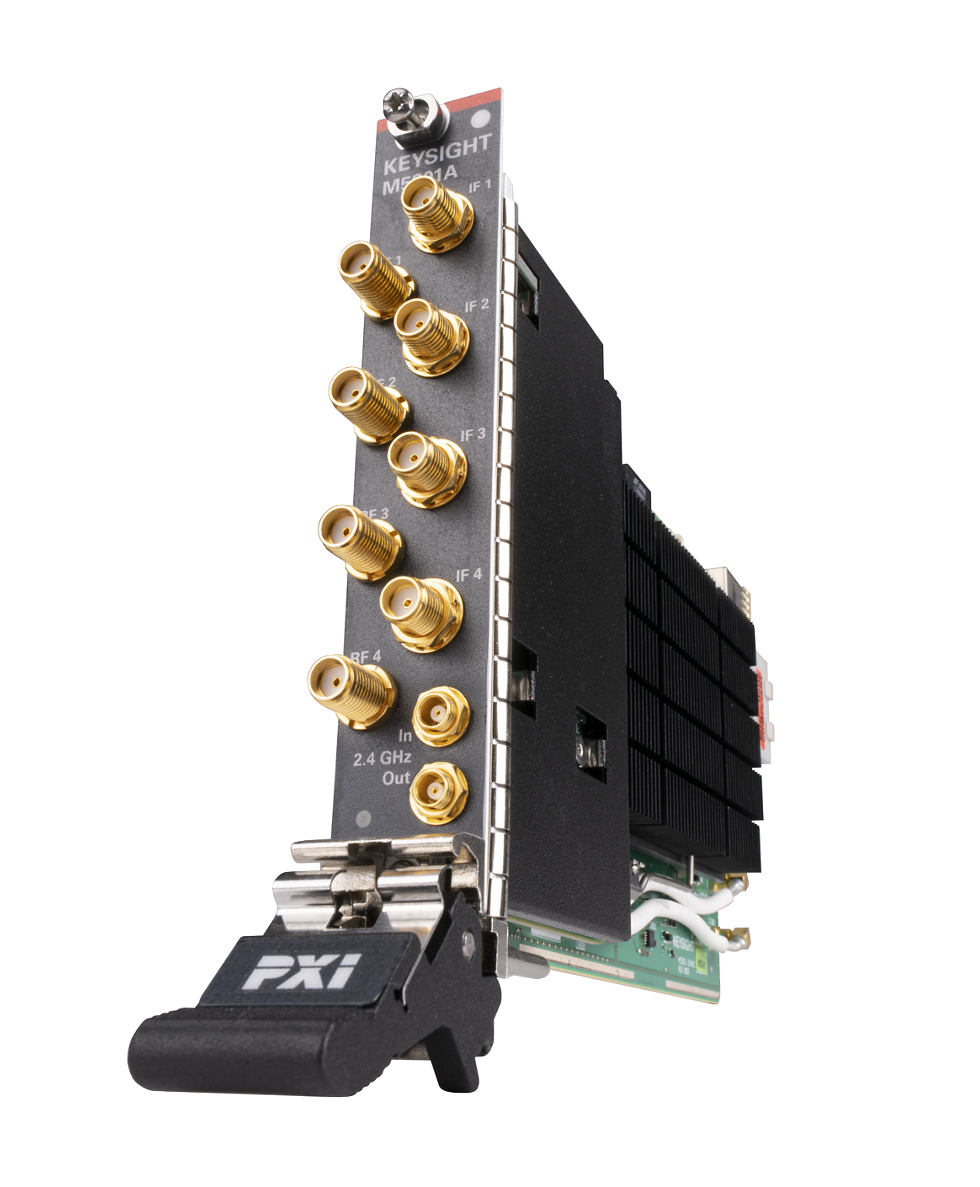 M5201A PXIe 下变频器：4 通道，2-16 GHz，0.01-2.4 GHz 中频-是德科技 Keysight