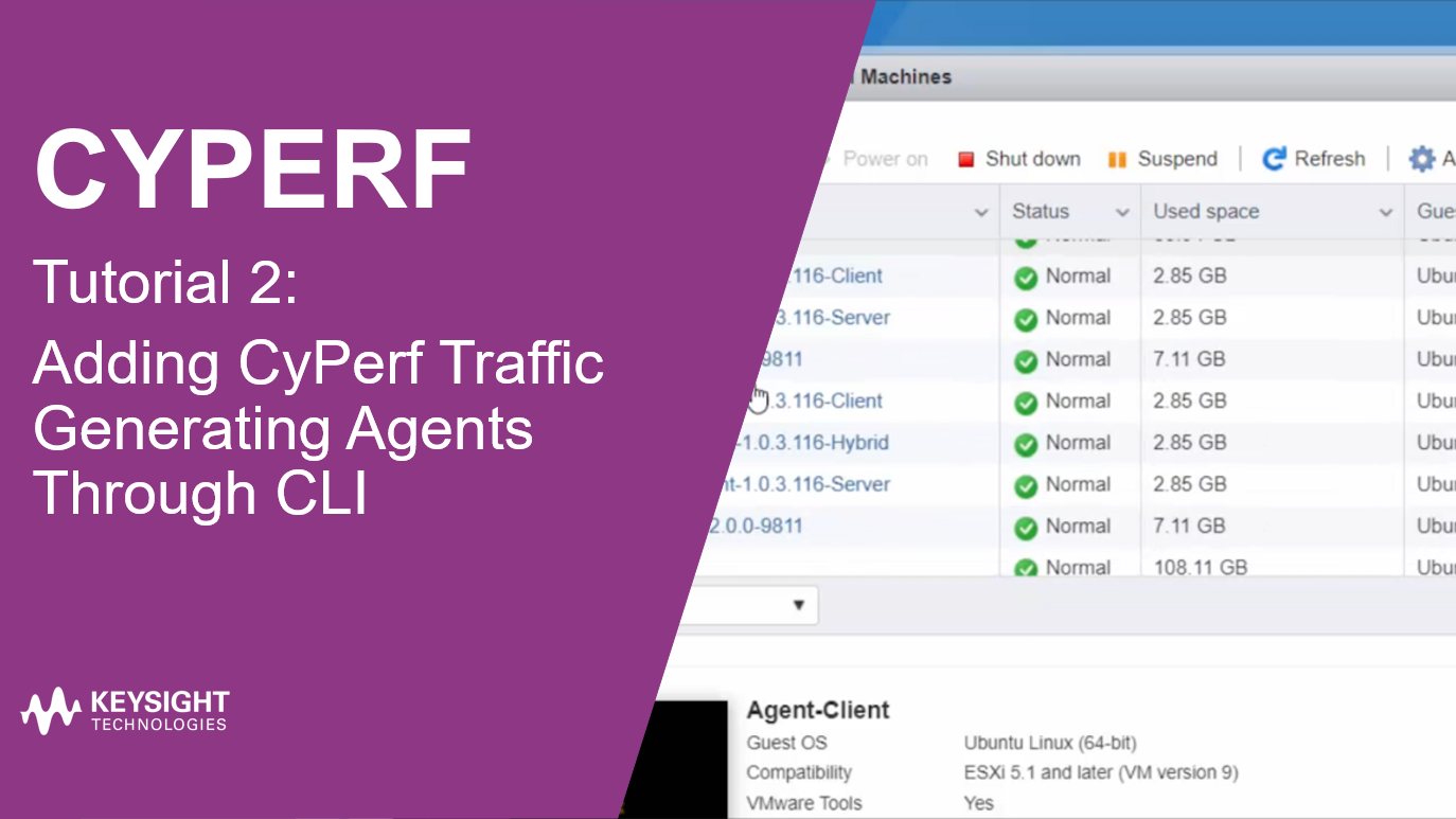 CyPerf 免费试用版 | Keysight