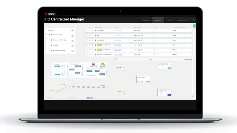 技术支持: IFC Centralized Manager 250 Nodes - LIC-VA250-M - 是德科技Keysight