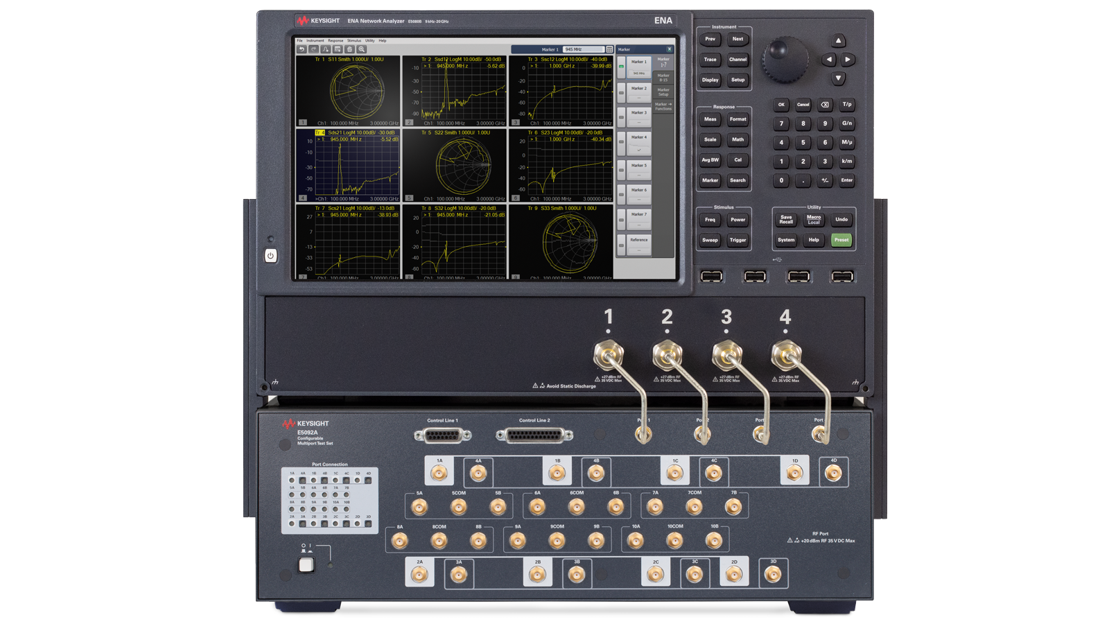 E5092A 可配置的多端口测试仪-是德科技 Keysight