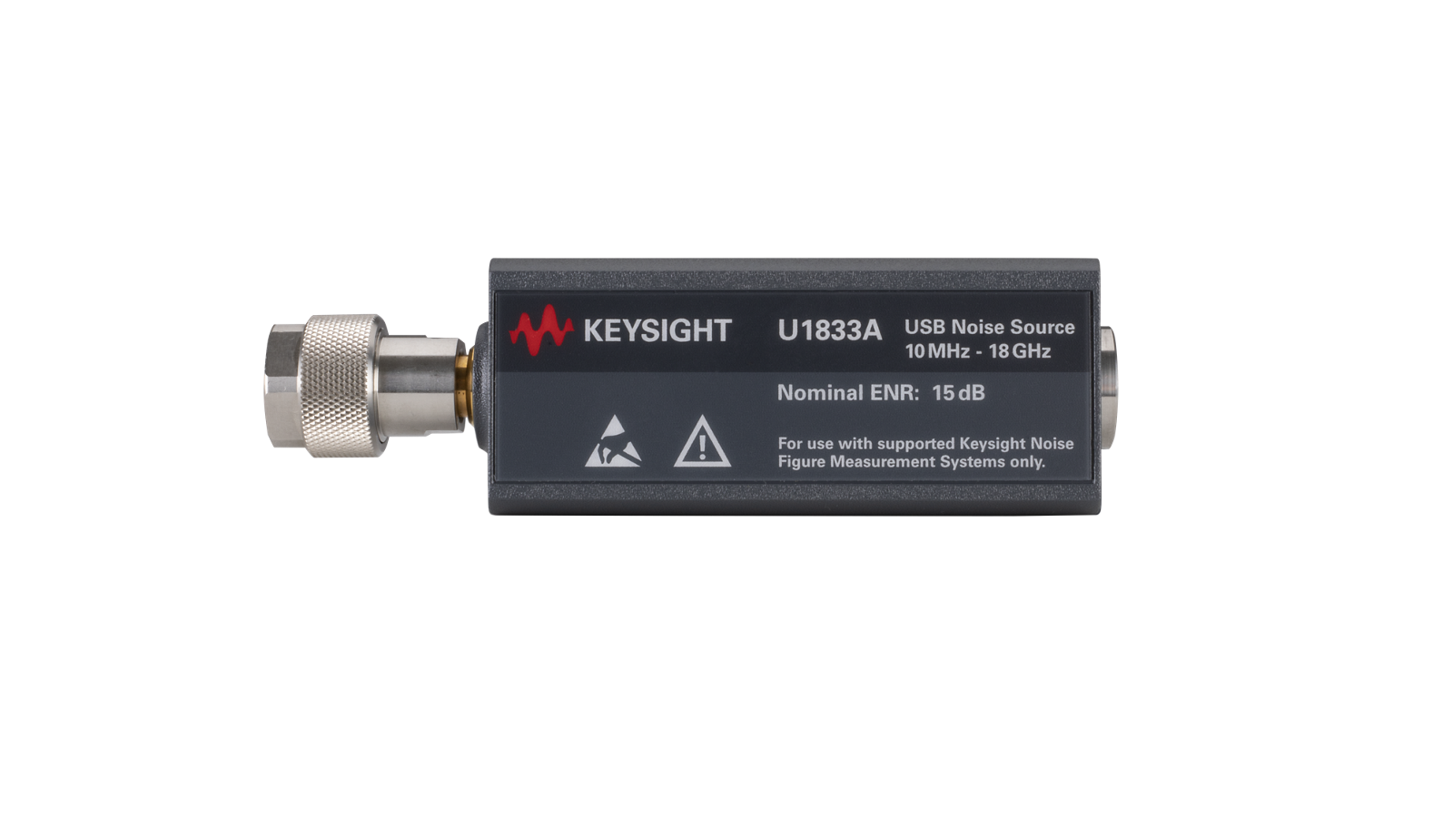 U1833A USB Smart Noise Source, 10 MHz to 18 GHz, 15 dB ENR Nominal | Keysight