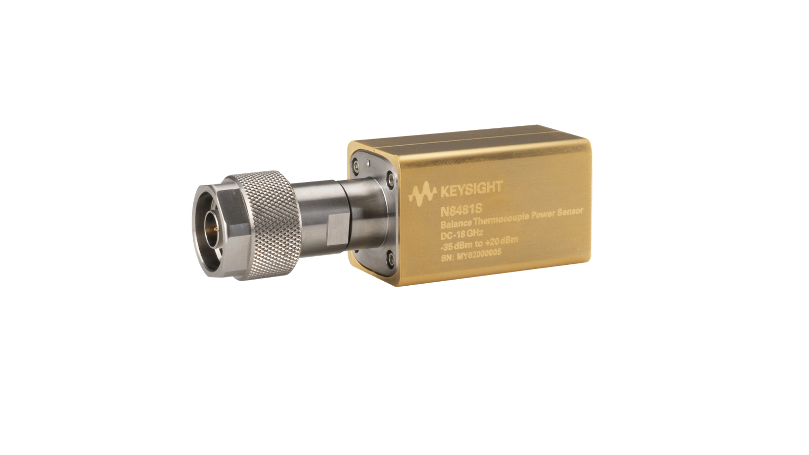N8481S 平衡热电偶功率传感器，直流至 18 GHz | Keysight