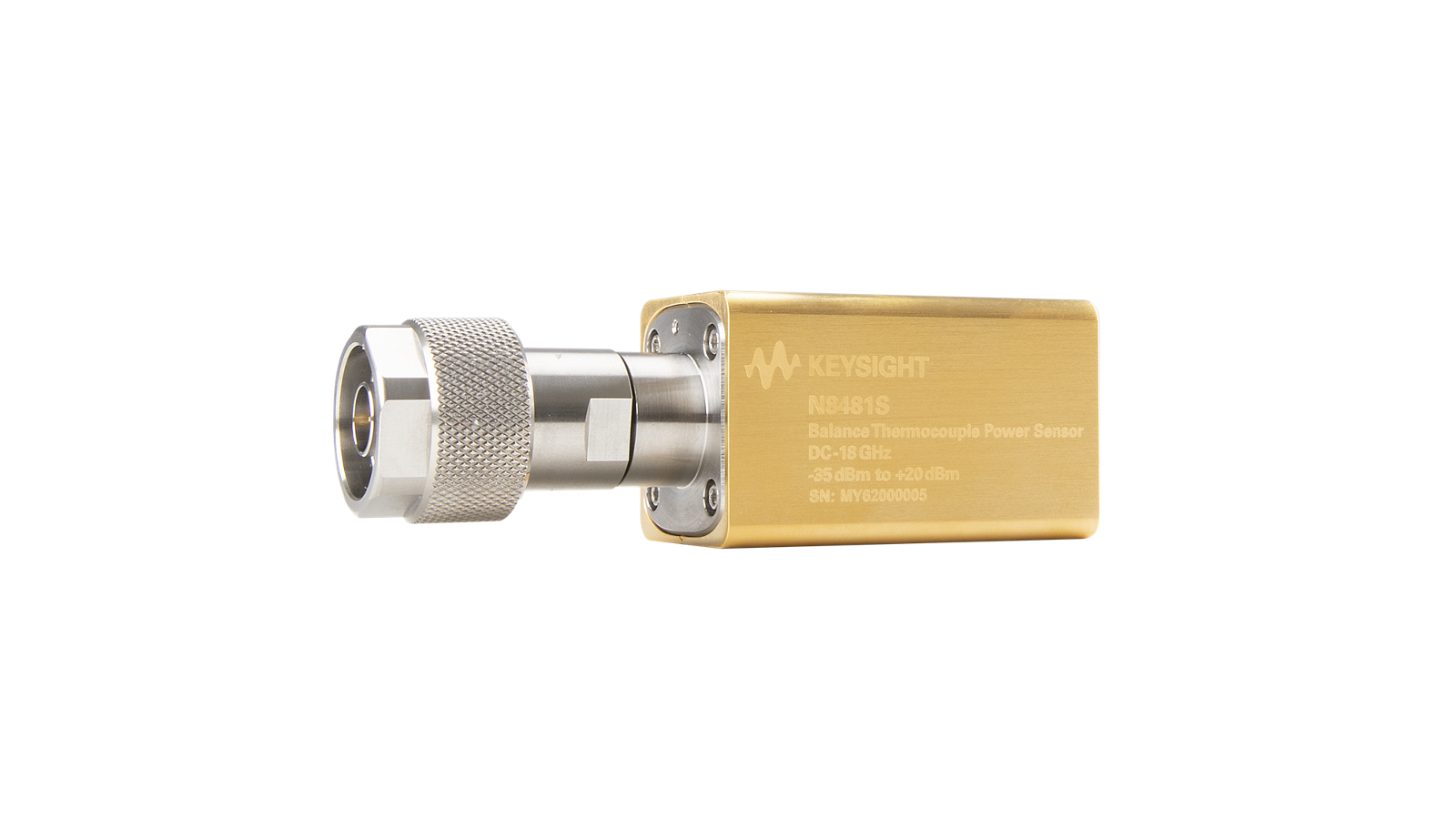 N8481S 平衡热电偶功率传感器，直流至 18 GHz | Keysight