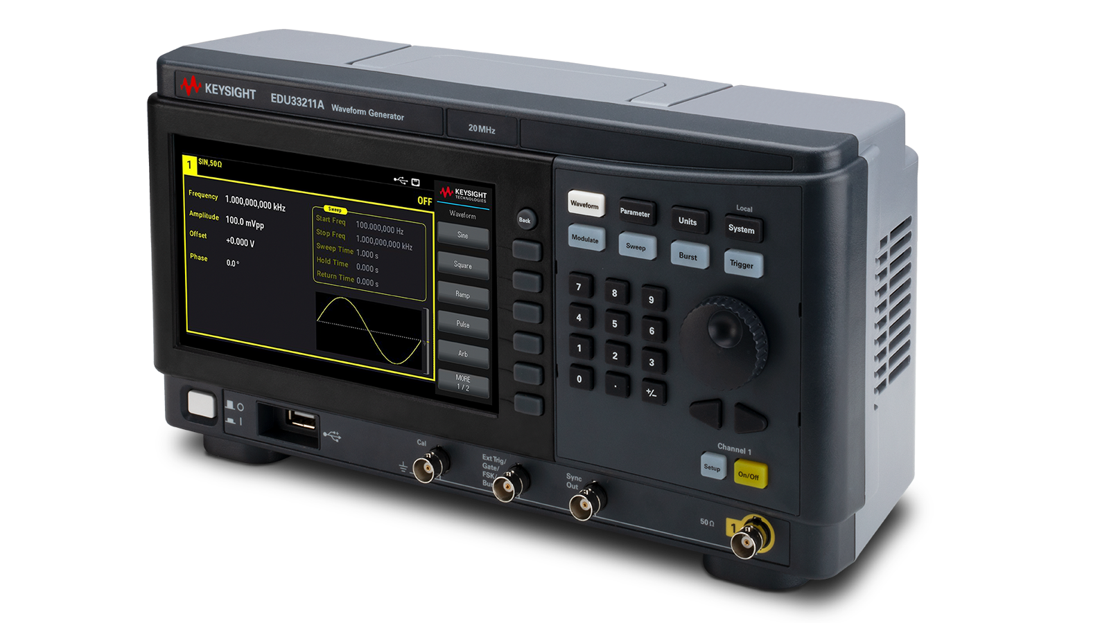 EDU33210 系列 SBE 波形/函数发生器-是德科技 Keysight