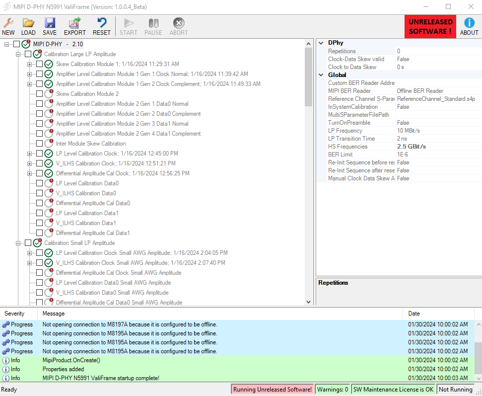N5991MD2A MIPI D-PHY v2.1 Receiver Conformance Test Software | Keysight