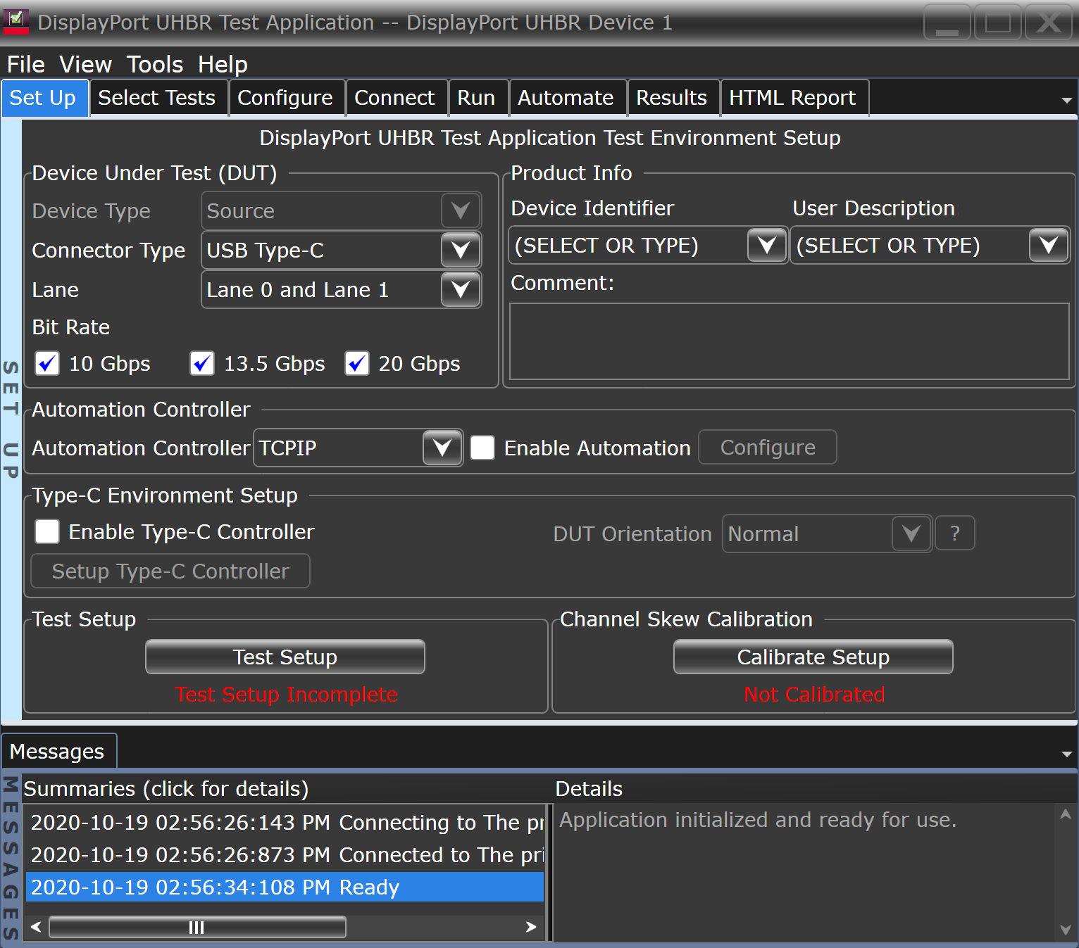 D9042DPPC DisplayPort UHBR 发射机测试软件 | 是德科技