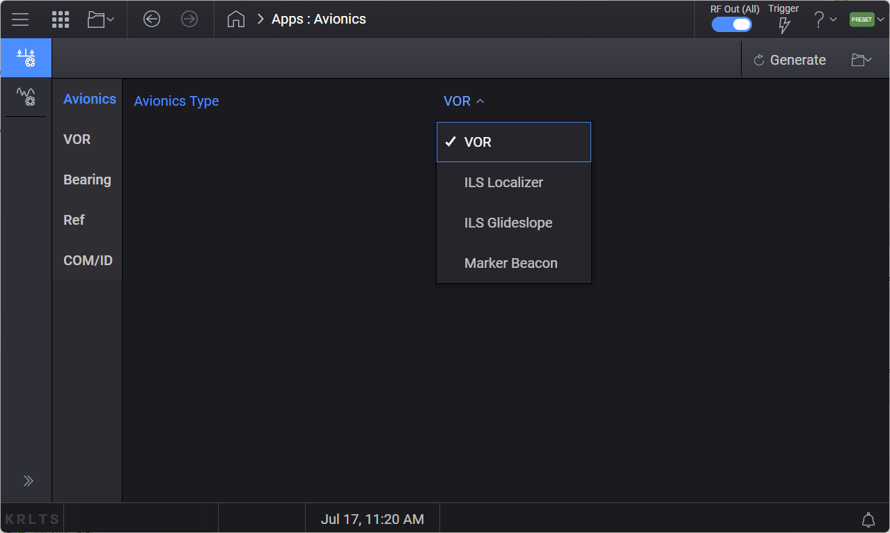 N7641APPC PathWave Signal Generation for Avionics, Embedded Application - 是德科技Keysight