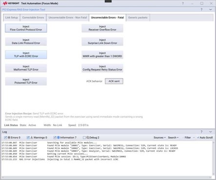 P5551PRAS PCI Express RAS | Keysight