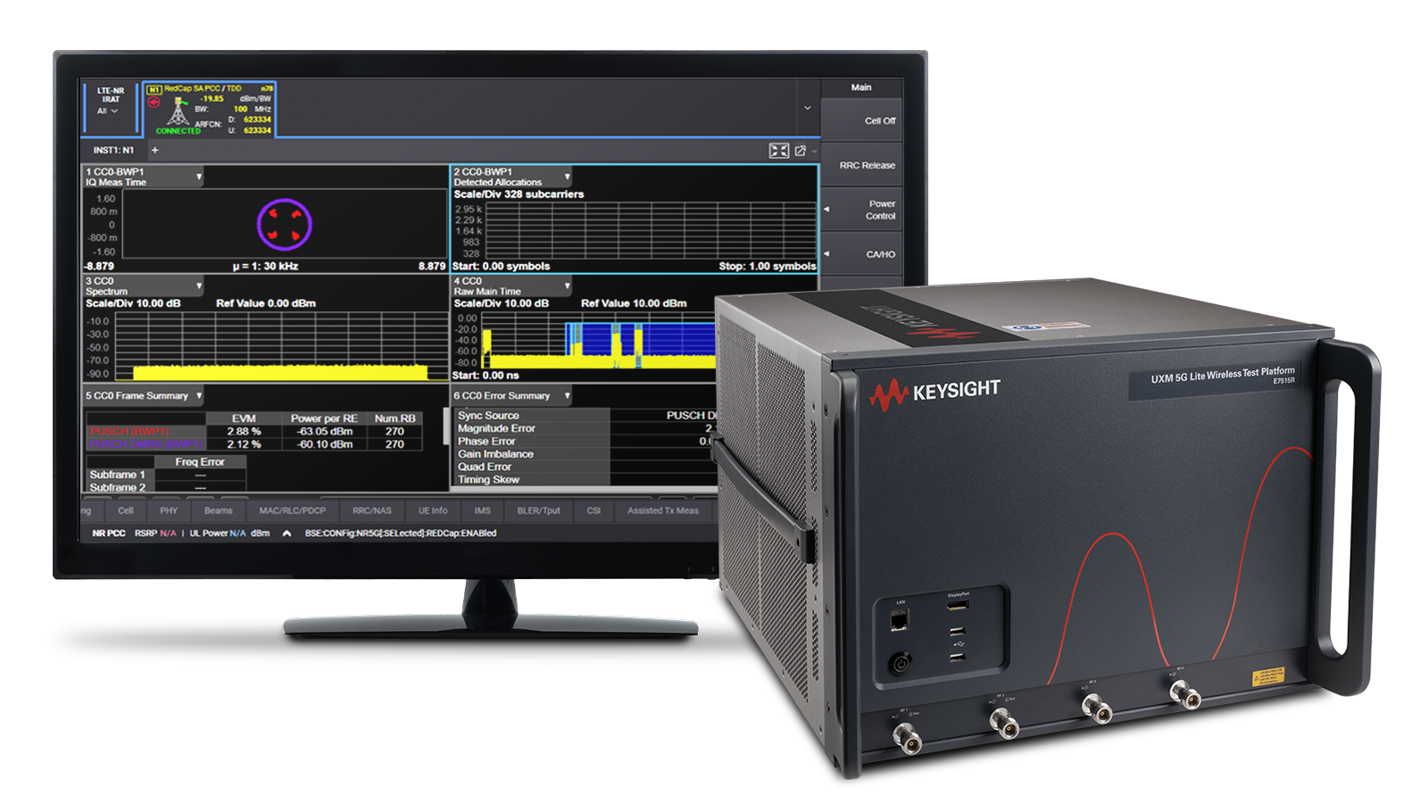 如何验证 5G RedCap 设备-是德科技 Keysight